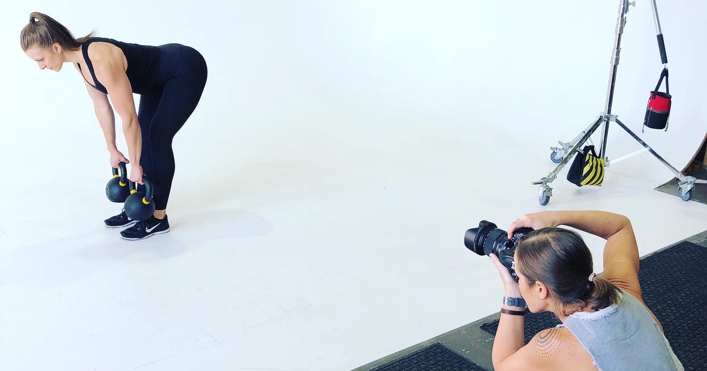 Behind the Scenes of the Photoshoot for Lean and Strong, and other book ...