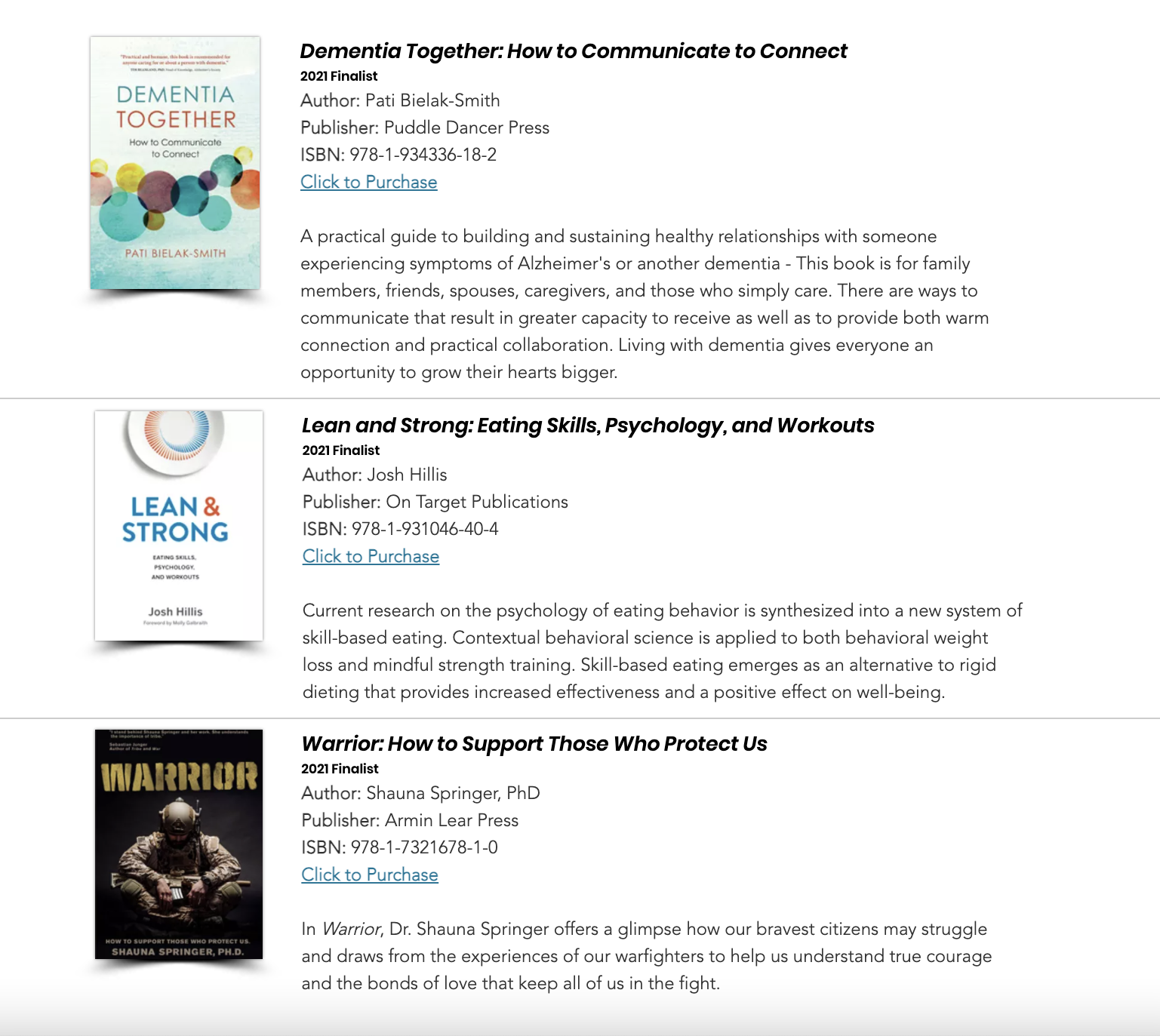 Lean and Strong is a Finalist in the Benjamin Franklin Book Awards ...